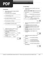 Unit 1 Standard Test A Answers | PDF