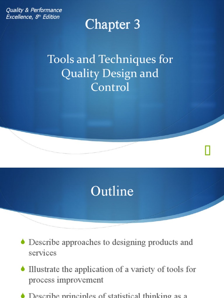 Quality and Performance Excellence 8E Chapter 3 | PDF | Error | Quality ...