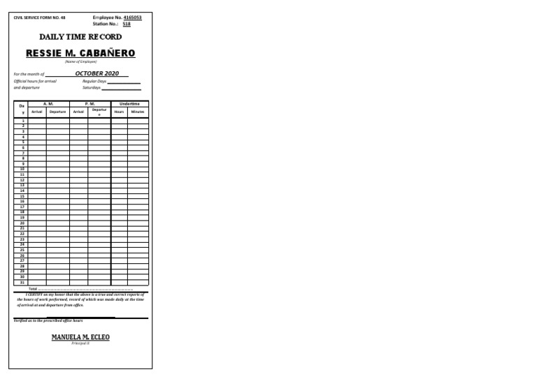 Form 48 - Blank | PDF
