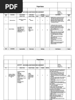 Storage Racking Risk Assessment | PDF | Risk | Safety