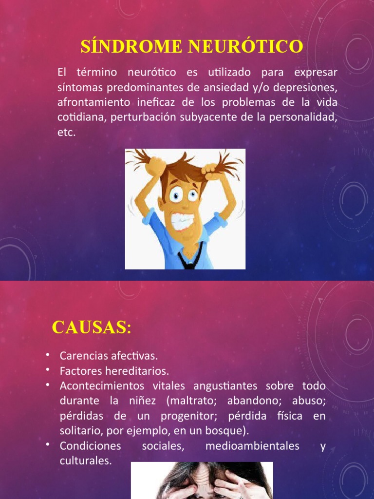 Sindrome Neurotico | PDF | Ansiedad | Fobia