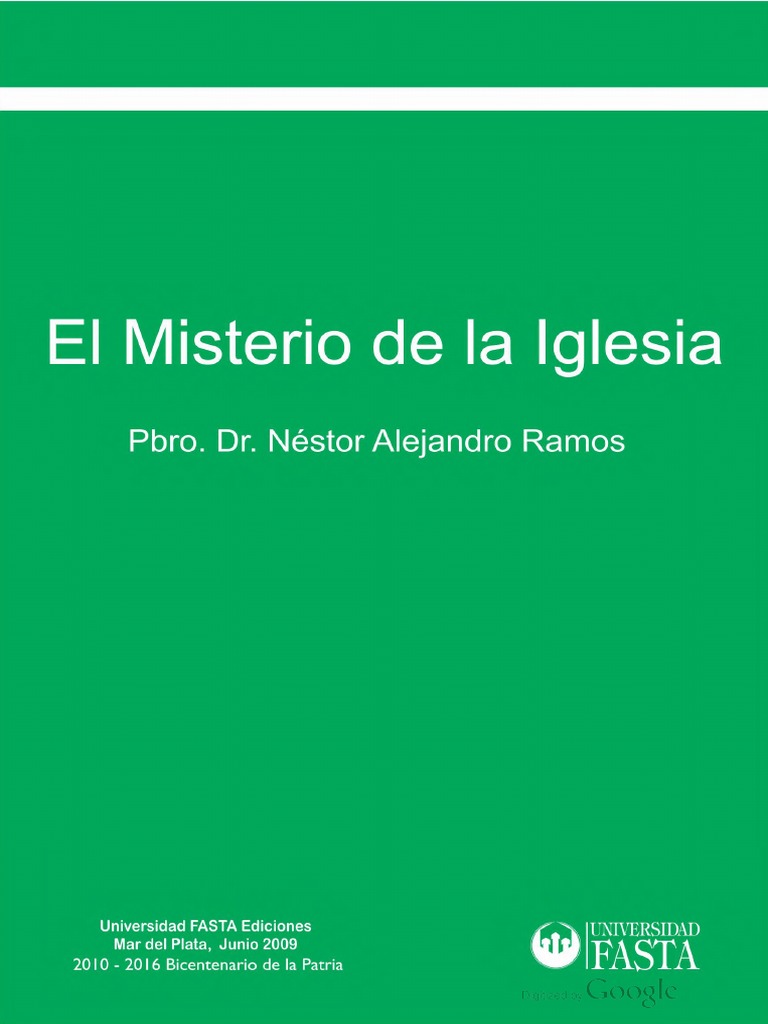Alejandro Nestor Ramos - El Misterio de La Iglesia | PDF