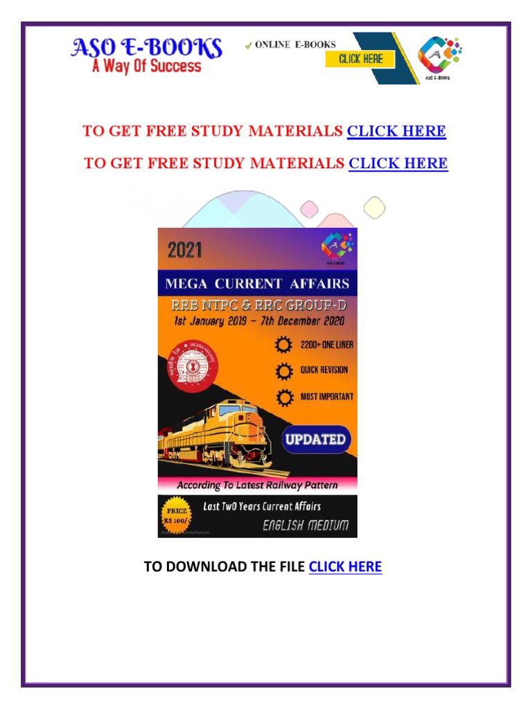 To Get Free Study Materials To Get Free Study Materials: Click Here ...