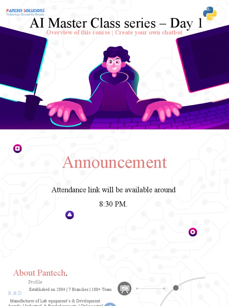 AI MasterClass Python Day1 | PDF | Artificial Intelligence | Intelligence (AI) & Semantics