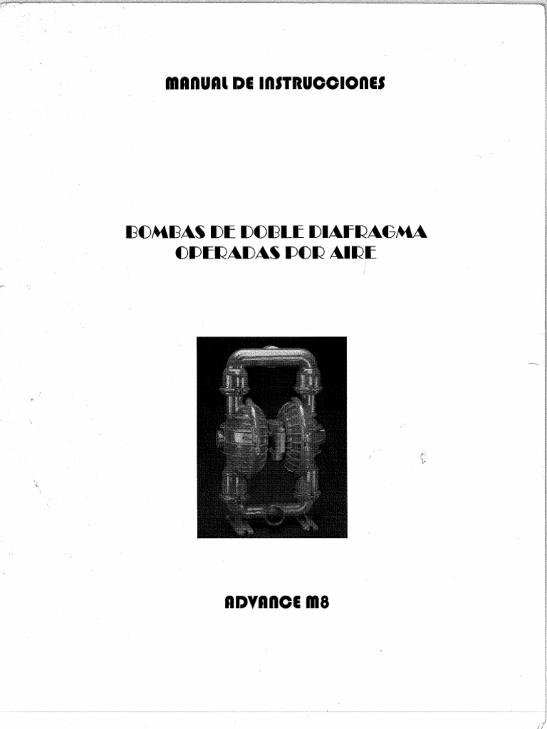 Manual Bomba Wilden M8 PDF | PDF