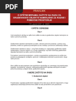 Pravilnik o Postupku Pregleda I Provere Opreme Za Rad I Ispitivanja Uslova Radne Okoline | PDF