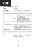 Effervescent Tablet Reaction Study | PDF | Experiment | Chemical Reactions