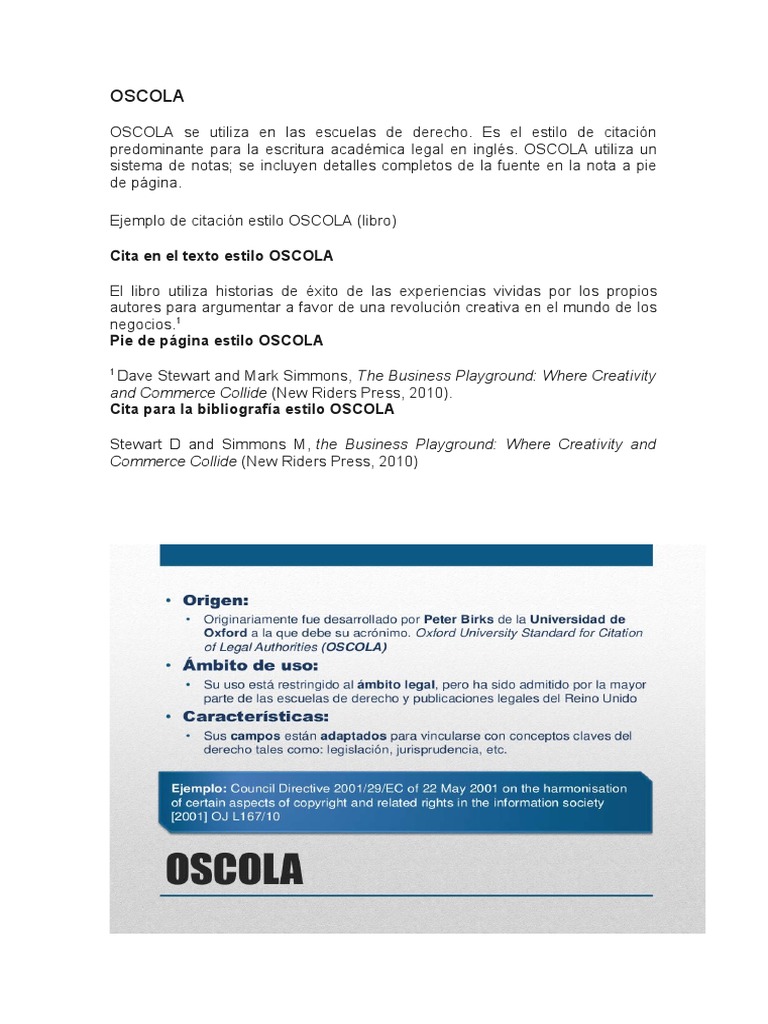 OSCOLA | PDF