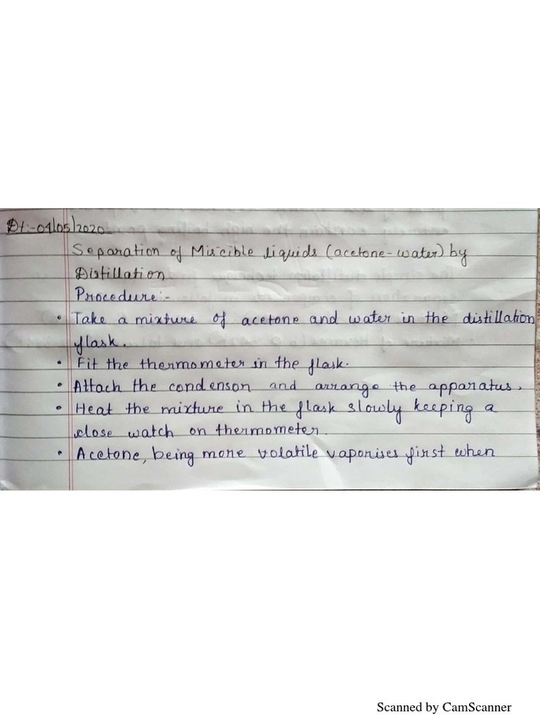 Distillation Process | PDF