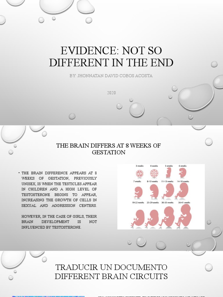 Gender Differences in Brain Development | PDF | Brain | Diabetes