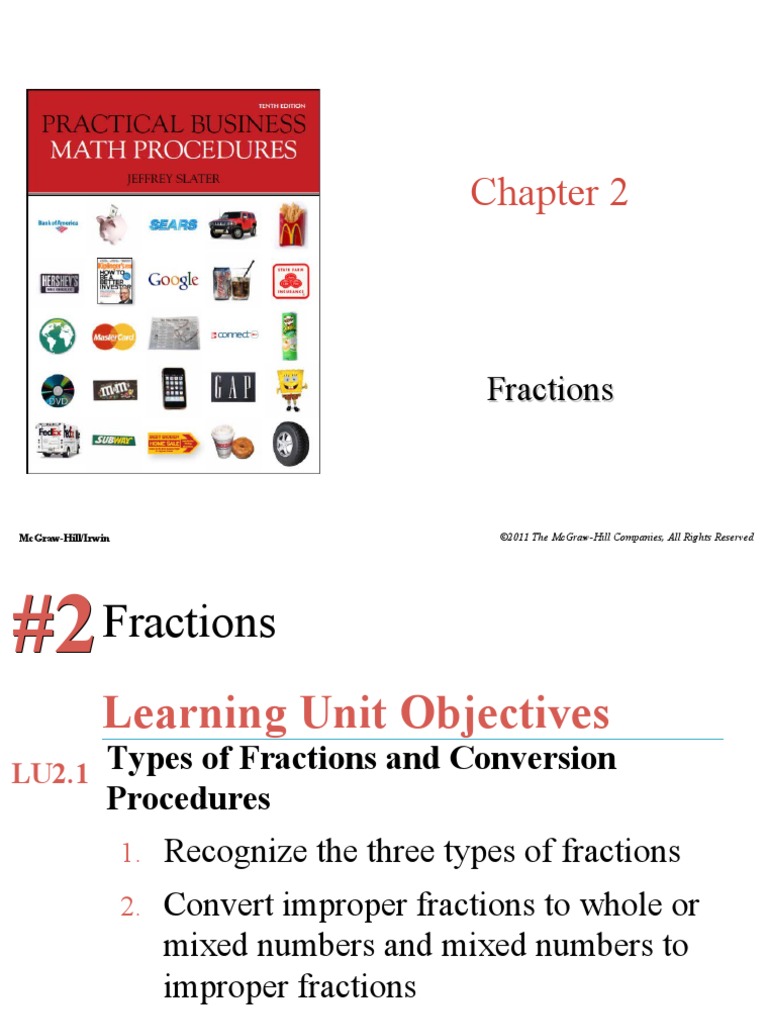 Chap 002 | PDF | Fraction (Mathematics) | Teaching Mathematics