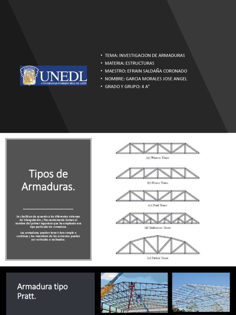 Estructuras Armaduras PDF | PDF