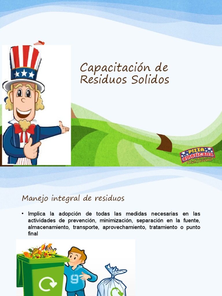Capacitacion de Residuos Solidos | PDF