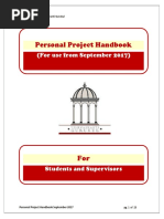IB Personal Project Ideas 1 | PDF