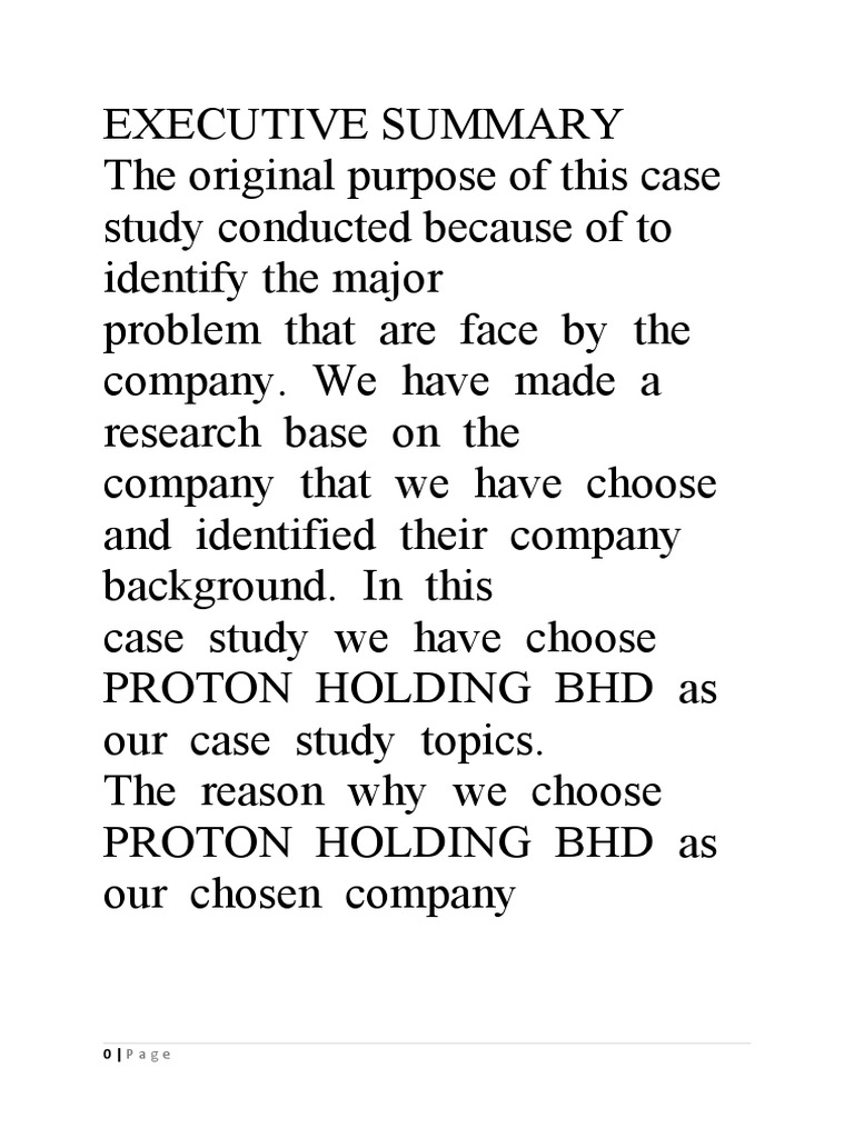 Proton Case Study: Challenges & Solutions | PDF | Car | Motor Vehicle