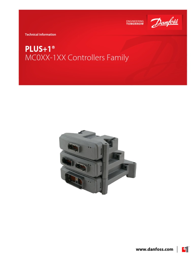 Danfoss PLUS+1® MC0XX-1XX Controller Family | PDF | Feedback | Analog To Digital Converter