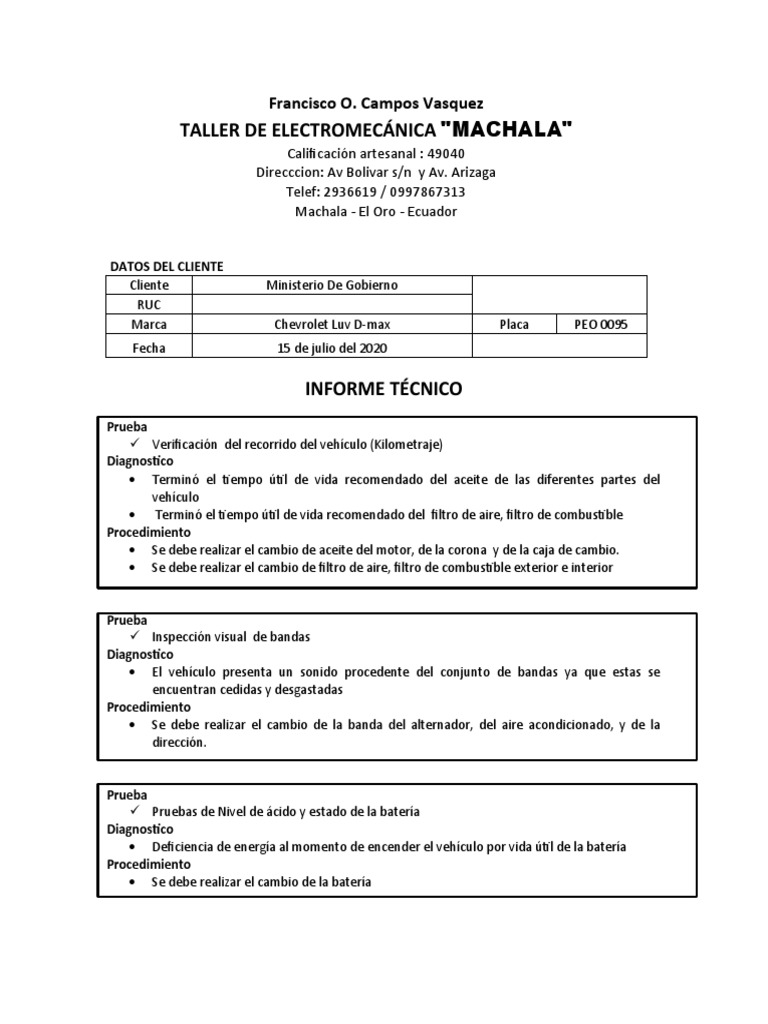 Informe Dmax | PDF | Motor de combustión interna | Tecnología de vehículos
