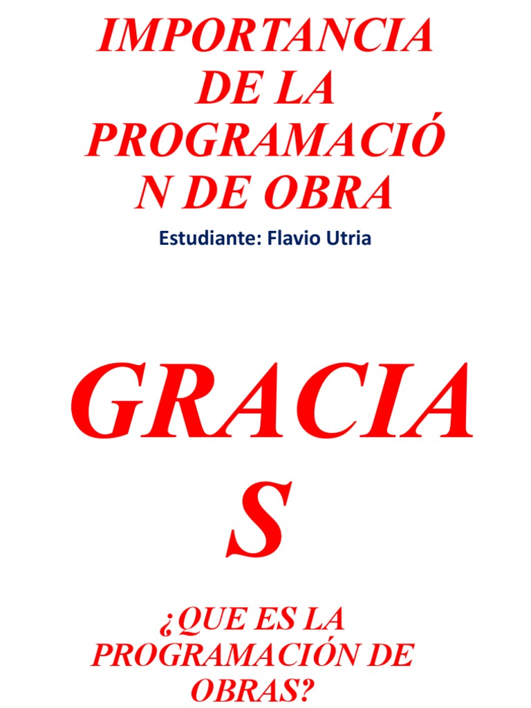 Programa de Erogaciones en Obras | PDF