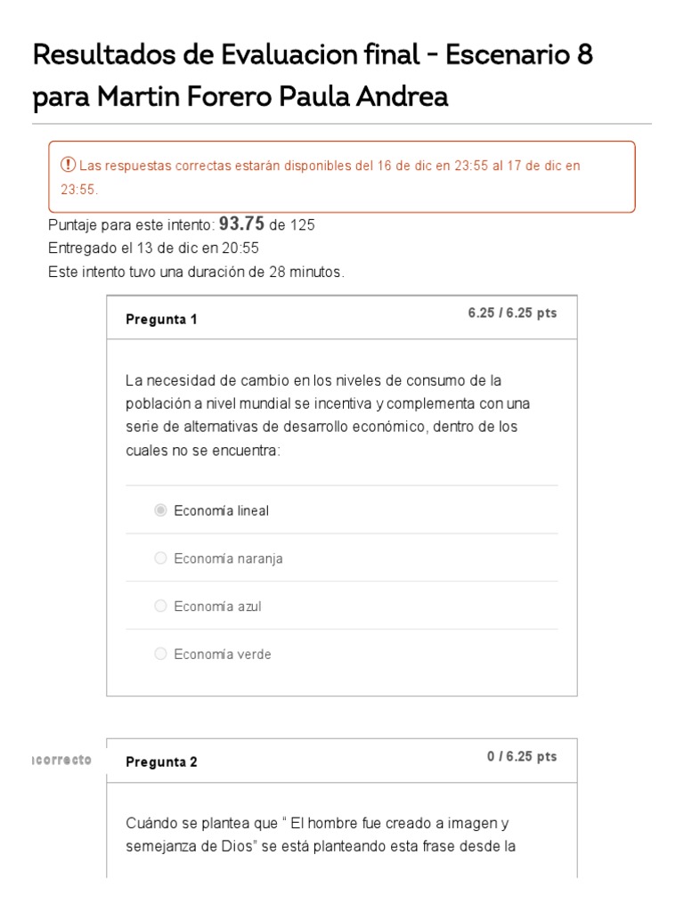 Examen Final Cultura Ambiental | PDF | Gases de efecto invernadero ...