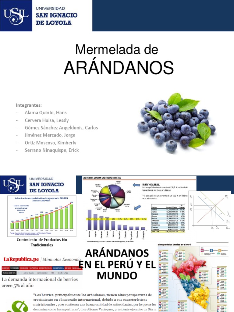 Arandanos | PDF | Perú | Lima