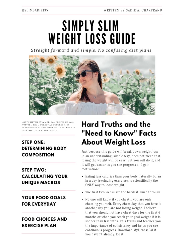 Simply Slim Weight Loss Guide: Hard Truths and The "Need To Know" Facts ...