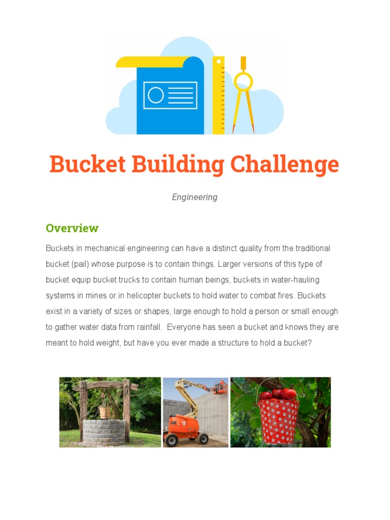 Bucket Building Challenge Guide | PDF