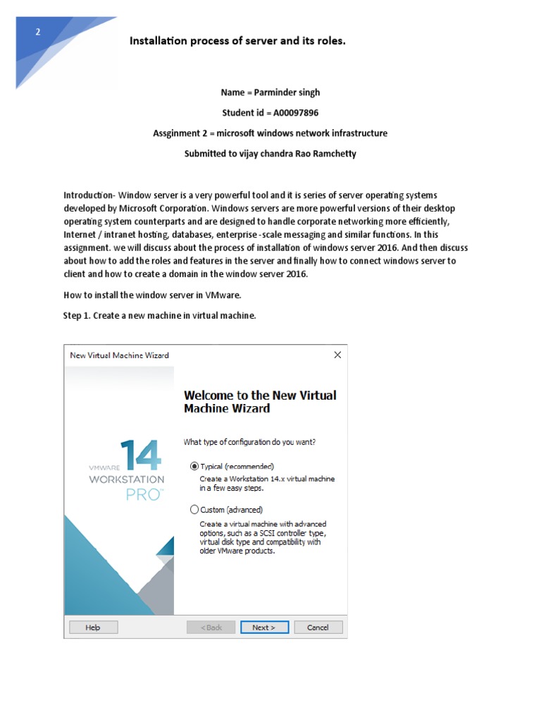 Installation Process of Server and Its Roles | PDF | Domain Name System ...