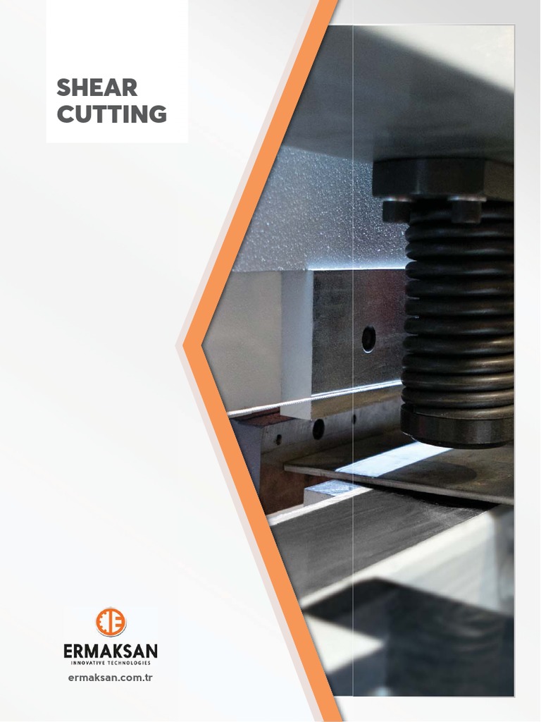Ermaksan Shears - 2018 PDF | PDF | Sheet Metal | Mechanical Engineering