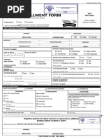 RSBSA Enrollment Form December 2023 | PDF | Lease