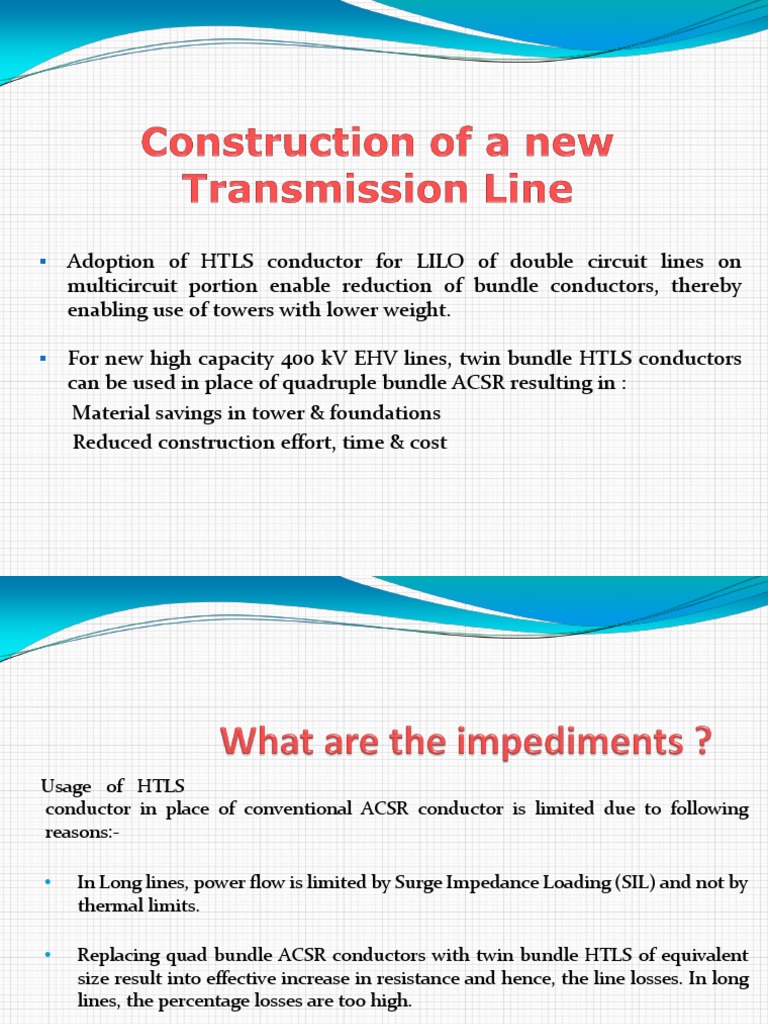 New Transmission Line PDF | PDF