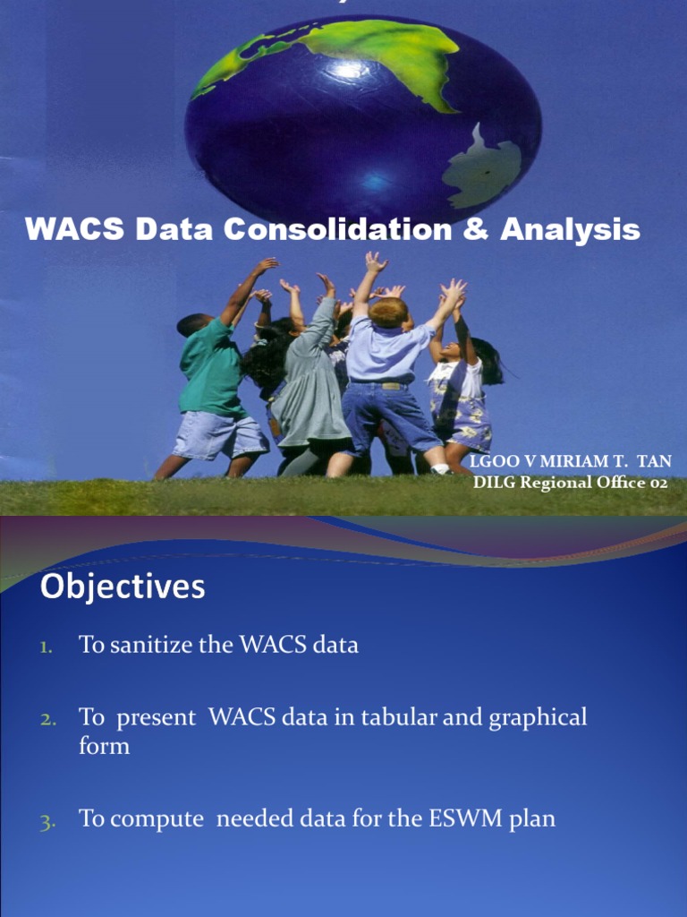 WACS Data Consolidation & Analysis | PDF | Waste Management | Reuse