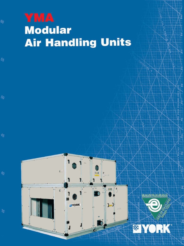 YORK-AHU | PDF | Duct (Flow) | Heat Exchanger