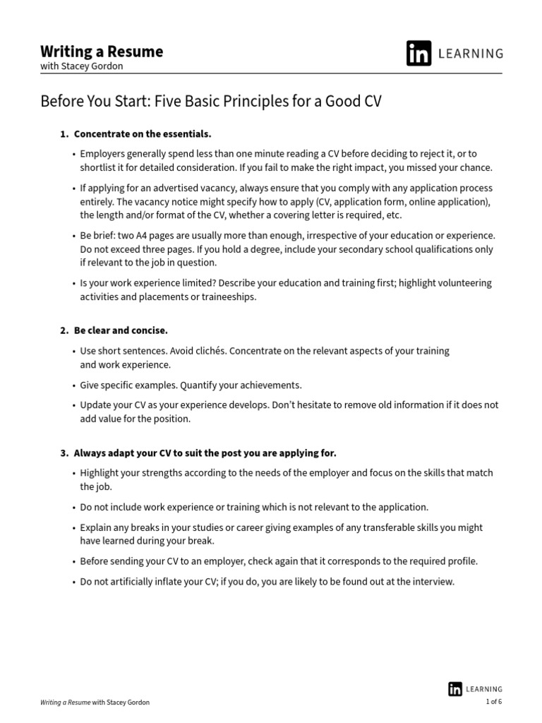 Sample Europass CV | PDF | Résumé | Languages