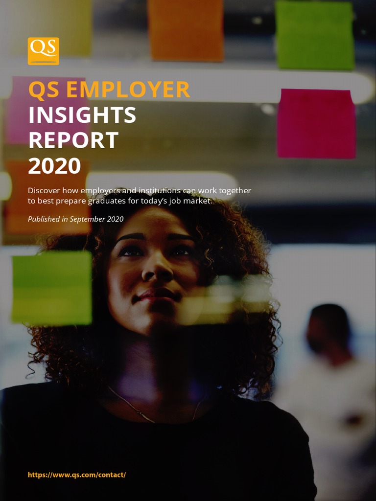 QS Employer Insights Report PDF | Download Free PDF | Recruitment ...