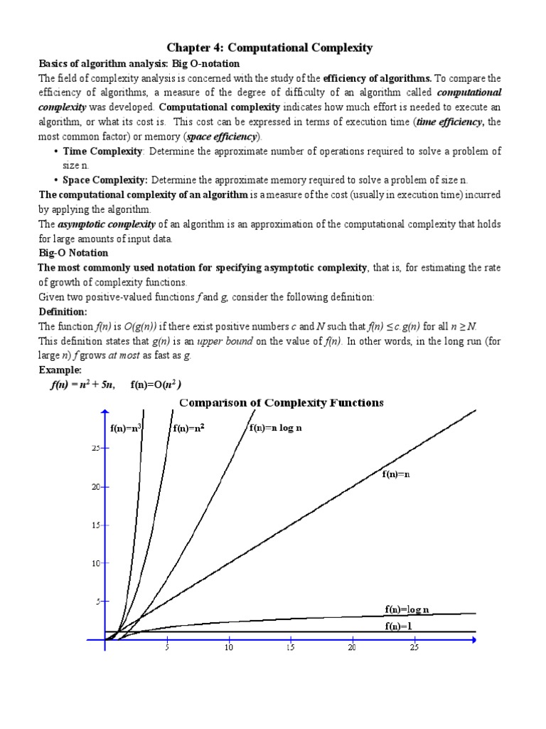 Computational Complexity: An Introduction to Asymptotic Analysis and NP ... Computational Complexity: An Introduction to Asymptotic Analysis and NP ...