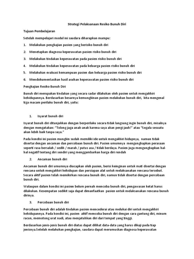 SP RBD & Halusinasi | PDF