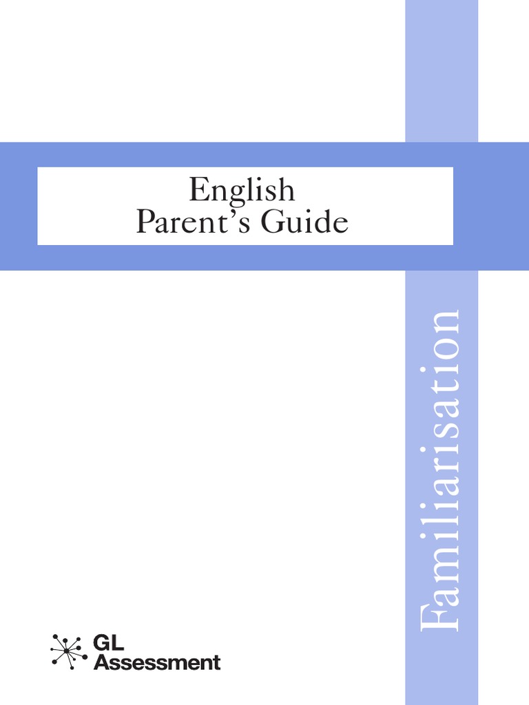 English Parent's Guide | PDF | Reading Comprehension | Learning