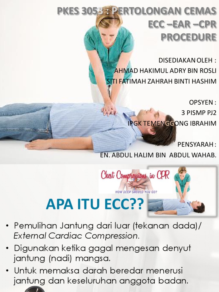 PEMULIHAN KARDIOPULMONARI PROSEDUR EEC EAR CPR Hakimul, Zahrah | PDF