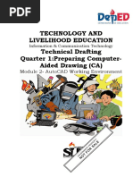Tle Grade 9 Module Tech Drafting | PDF