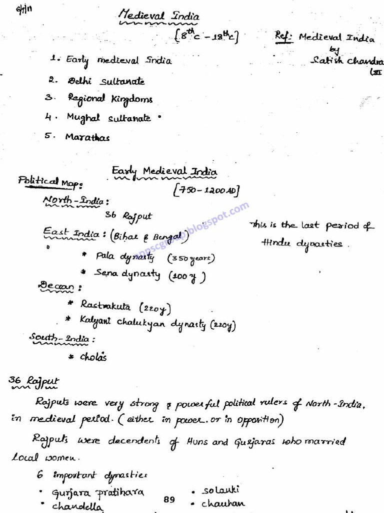 Medieval History Notes | PDF