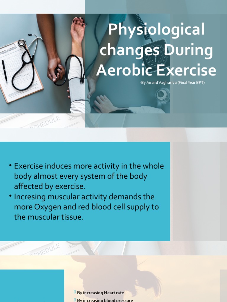 Physiological Changes During Aerobic Exercise | PDF | Vasodilation | Blood