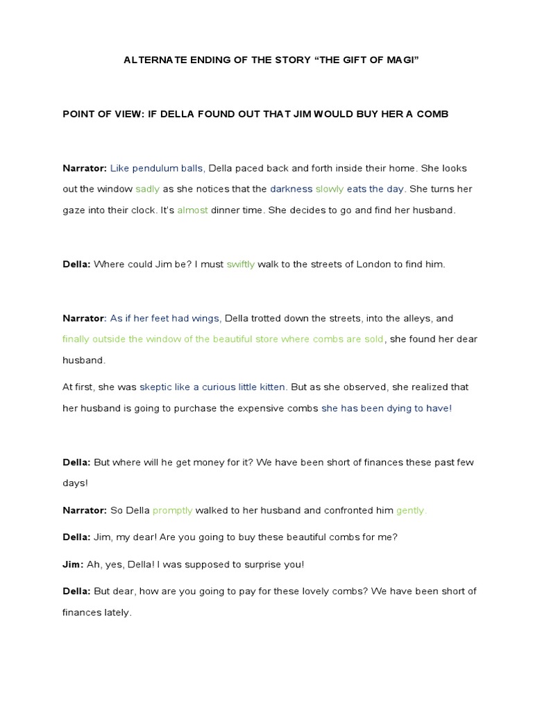 Alternate Ending of The Story | PDF
