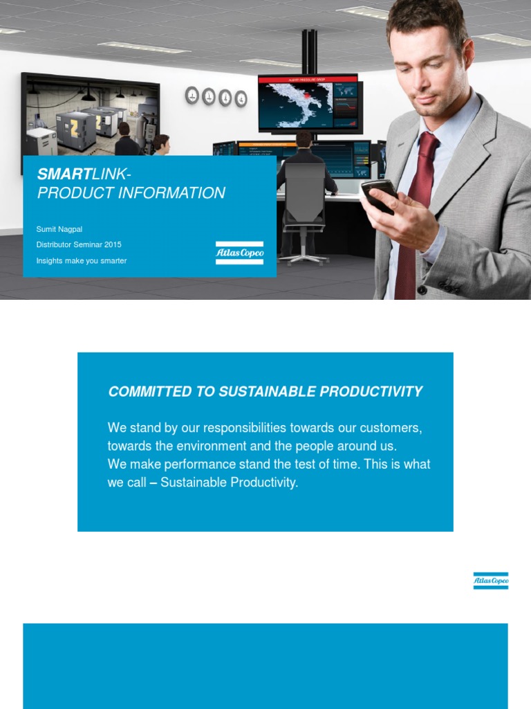 Atlas Copco SMARTLINK | PDF | Sales | Computing