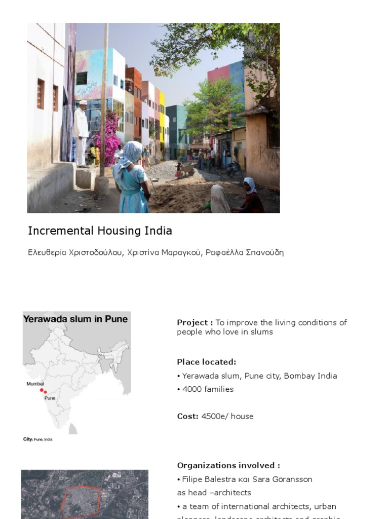 Incremental Housing India | PDF | Slum | Stairs