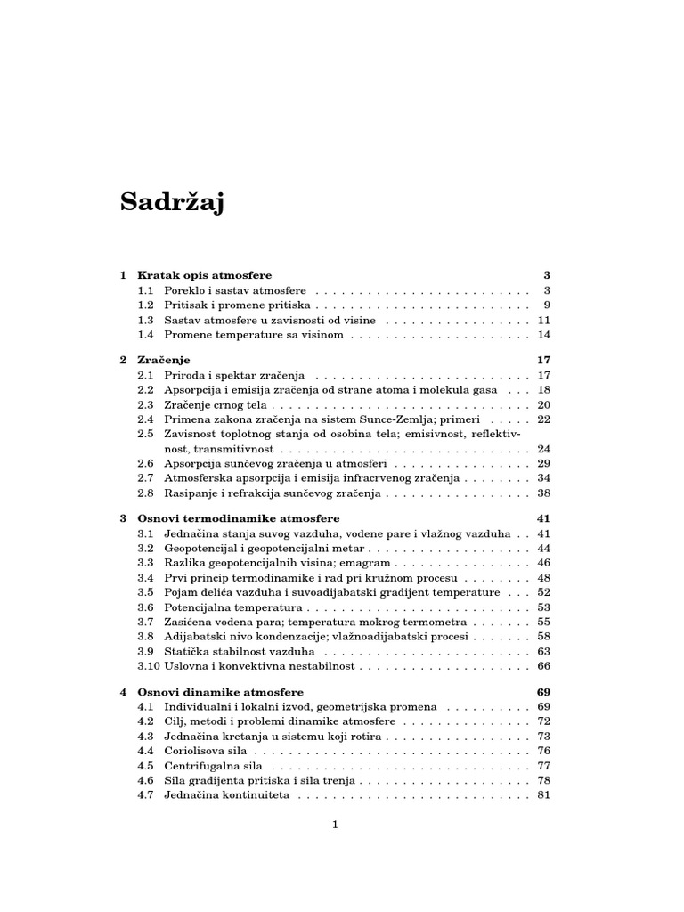 Meteorologija | PDF