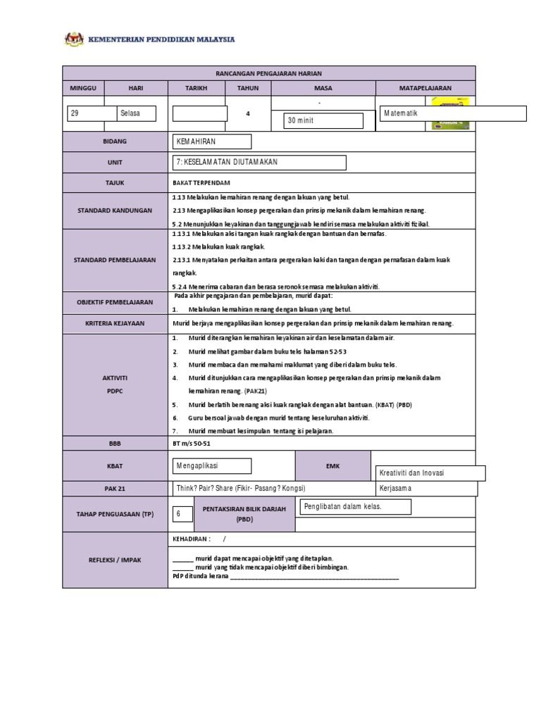 RPH PJ T4 2020 | PDF