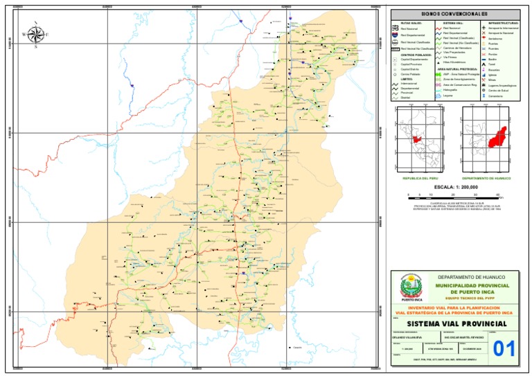 Mapa Preliminar - Puerto Inca | PDF | Infraestructura de transporte ...