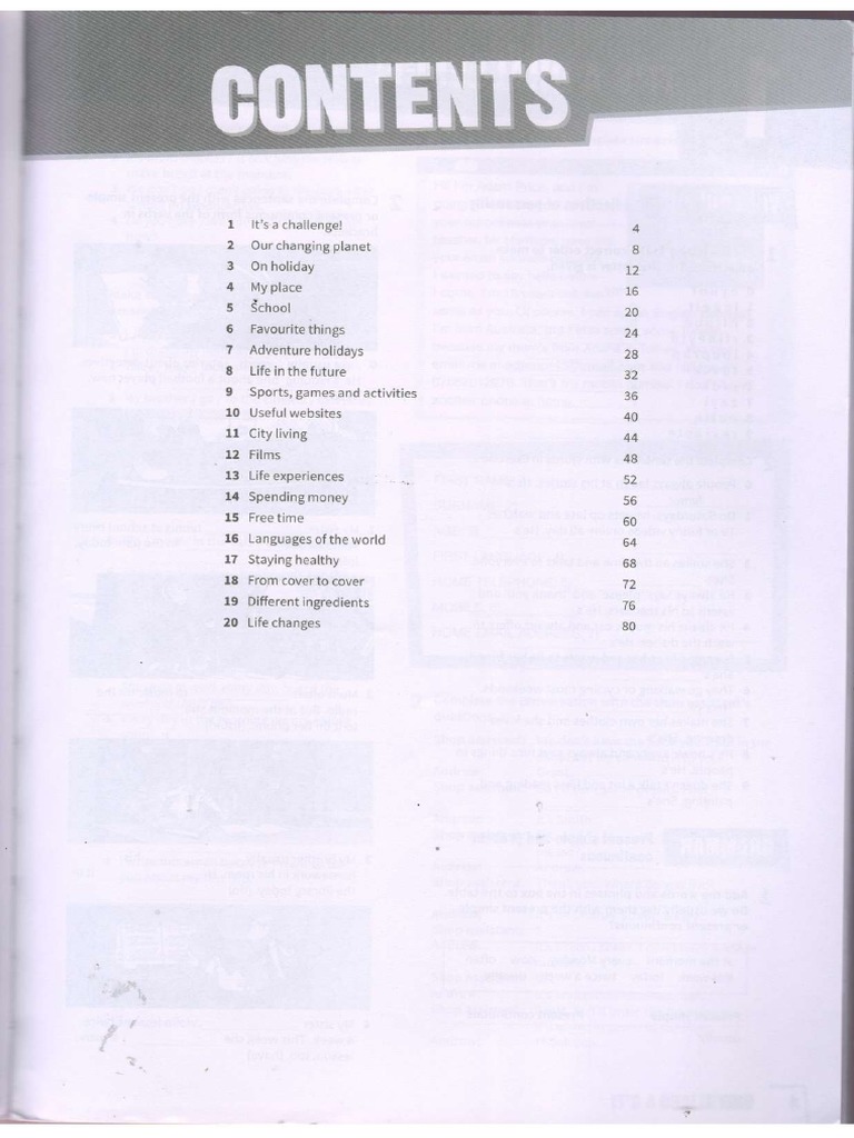 Prepare 3 Workbook PDF | PDF