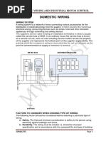 Basic Electrical House Wiring PDF Manual | PDF | Switch | Series And ...