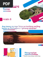 Mga Sinaunang Kabihasnan NG Asya - Handouts | PDF